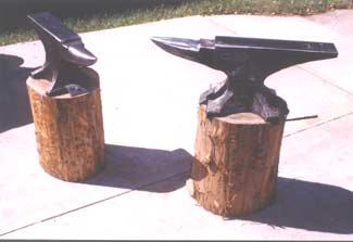 Anvil Base Stump Preparation | Shady Grove Blacksmith